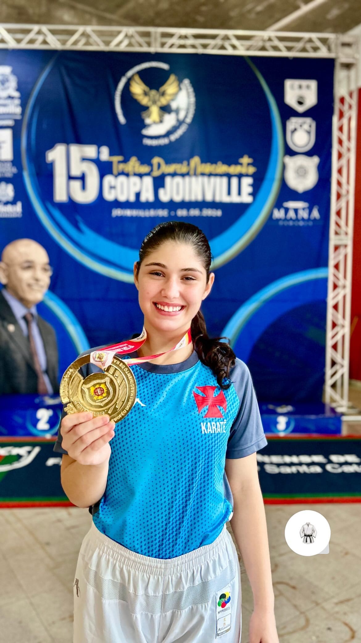 Competição de Karate: Tamara Serrano e Ithan Bettcher se destacam como ...